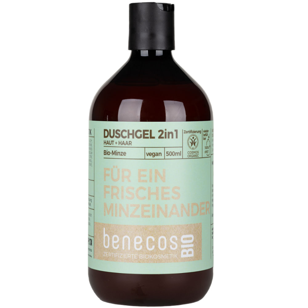 Benecos Duschgel 2in1 Minze | Bio-Naturel.de