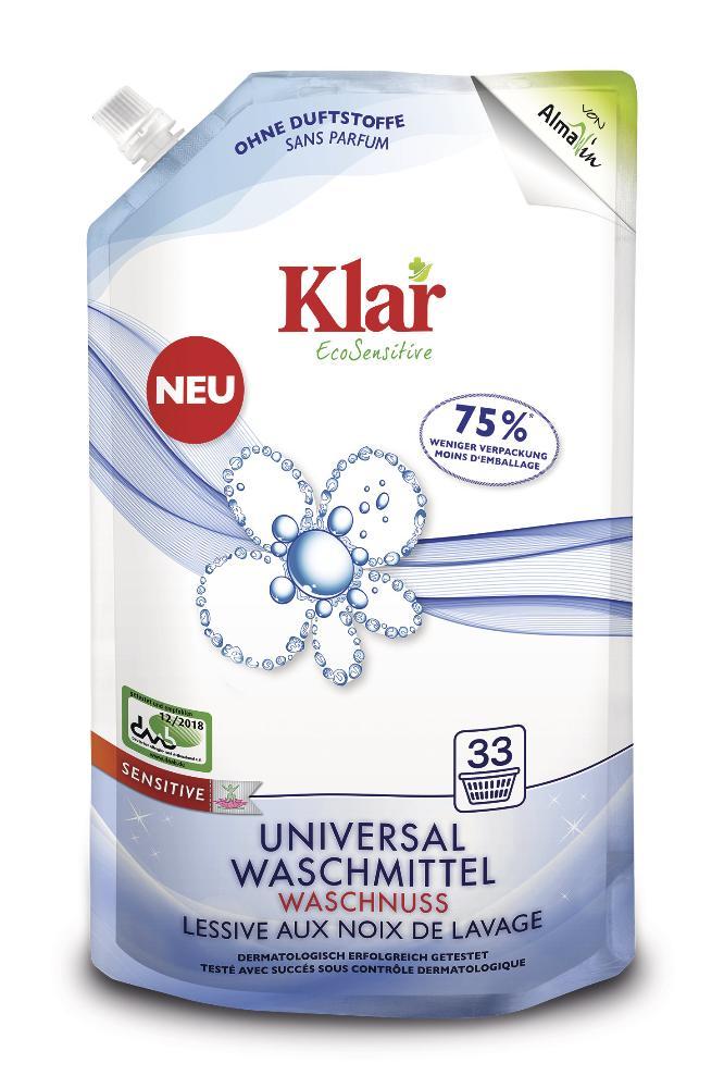 Klar Universal Waschmittel Waschnuss | Bio-Naturel.de