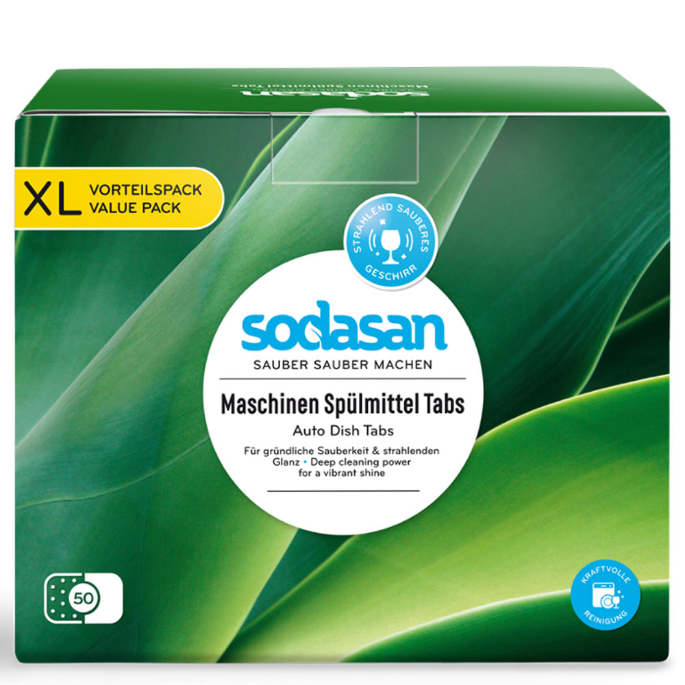 Sodasan Maschinen Spülmittel Tabs | Bio-Naturel.de