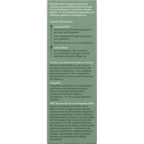 Lavera SKIN LONGEVITY sérum TIMELYS® & peptidový komplex | Péče o ...