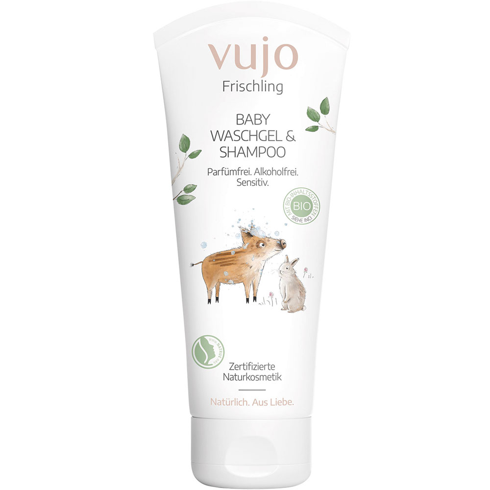 vujo Frischling Baby Waschgel & Shampoo | Bio-Naturel.de