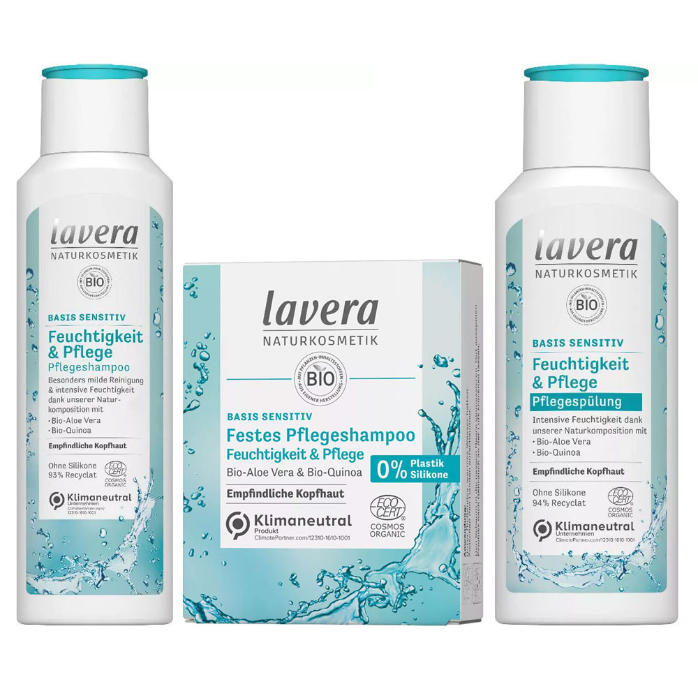 Lavera basis sensitiv Haarpflege Spar Set | Bio-Naturel.de