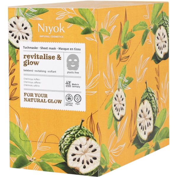 Niyok Tuchmaske revitalise & glow | Gesichtsmasken | Gesichtspflege ...