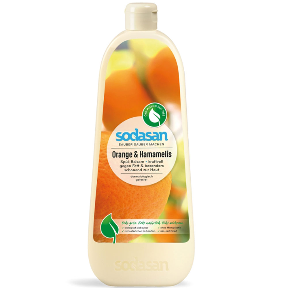 Sodasan Spülmittel Balsam Orange | Bio-Naturel.de