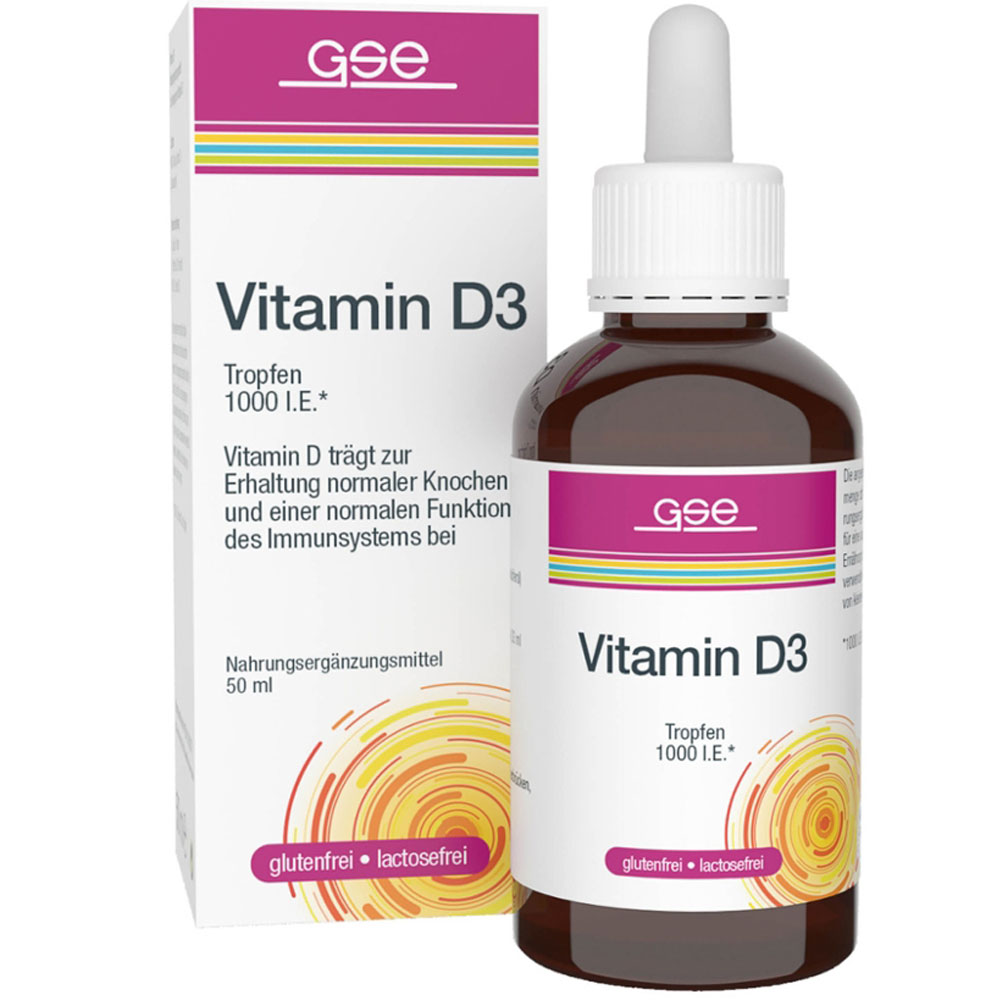 GSE Vitamin D3 Tropfen | Bio-Naturel.de