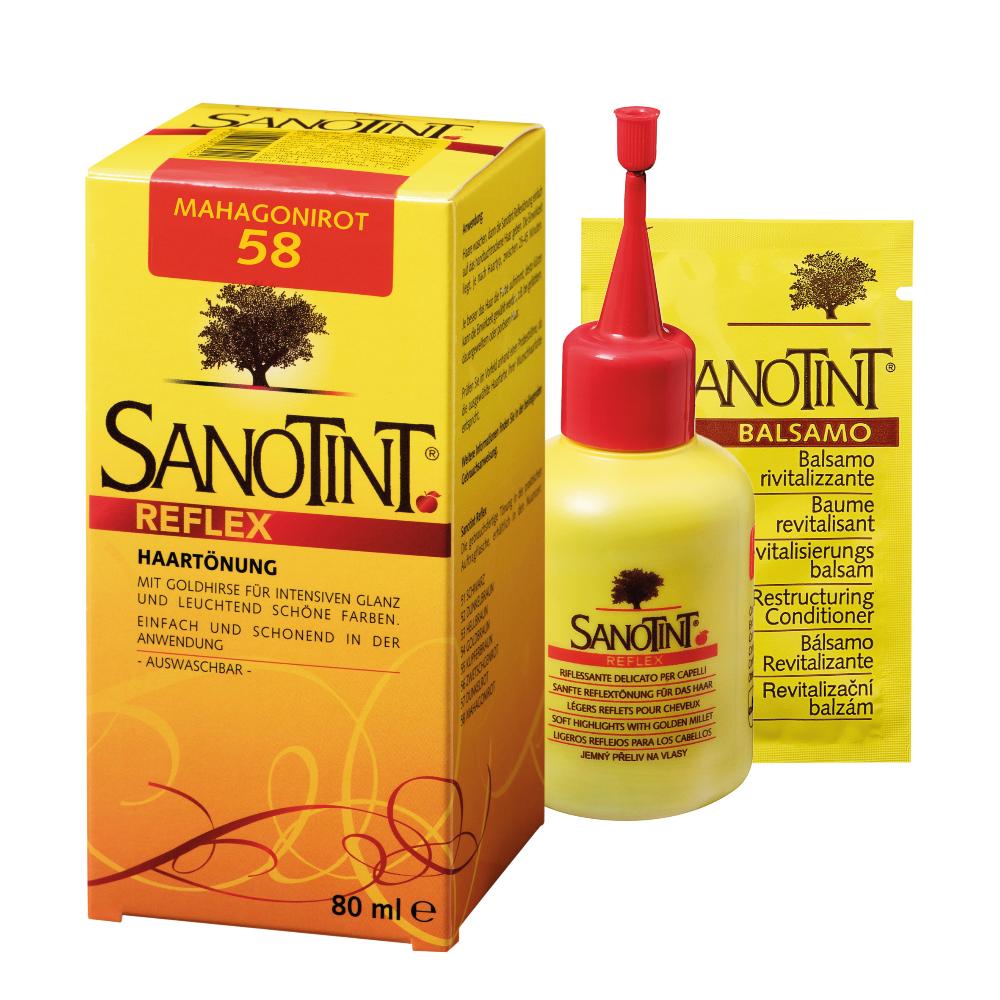 SANOTINT® Farb Reflex Mahagonirot Nr. 58 | Bio-Naturel.de