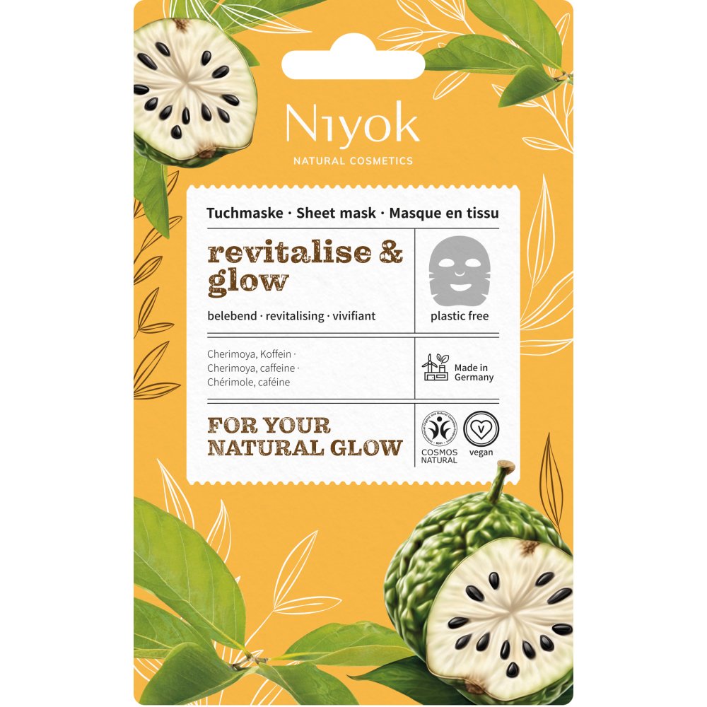 Niyok sheet mask revitalise & glow | Obličejové masky | Obličej ...