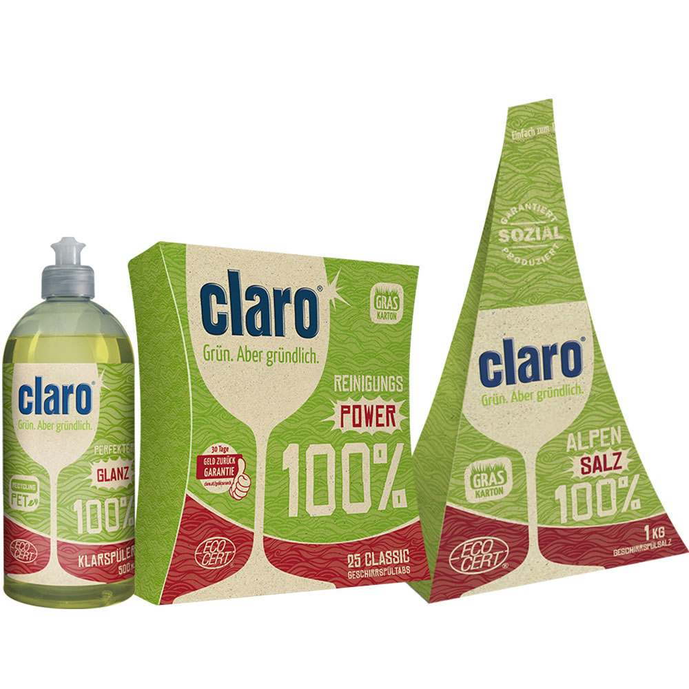claro Geschirrspülpaket Sparset | Bio-Naturel.de