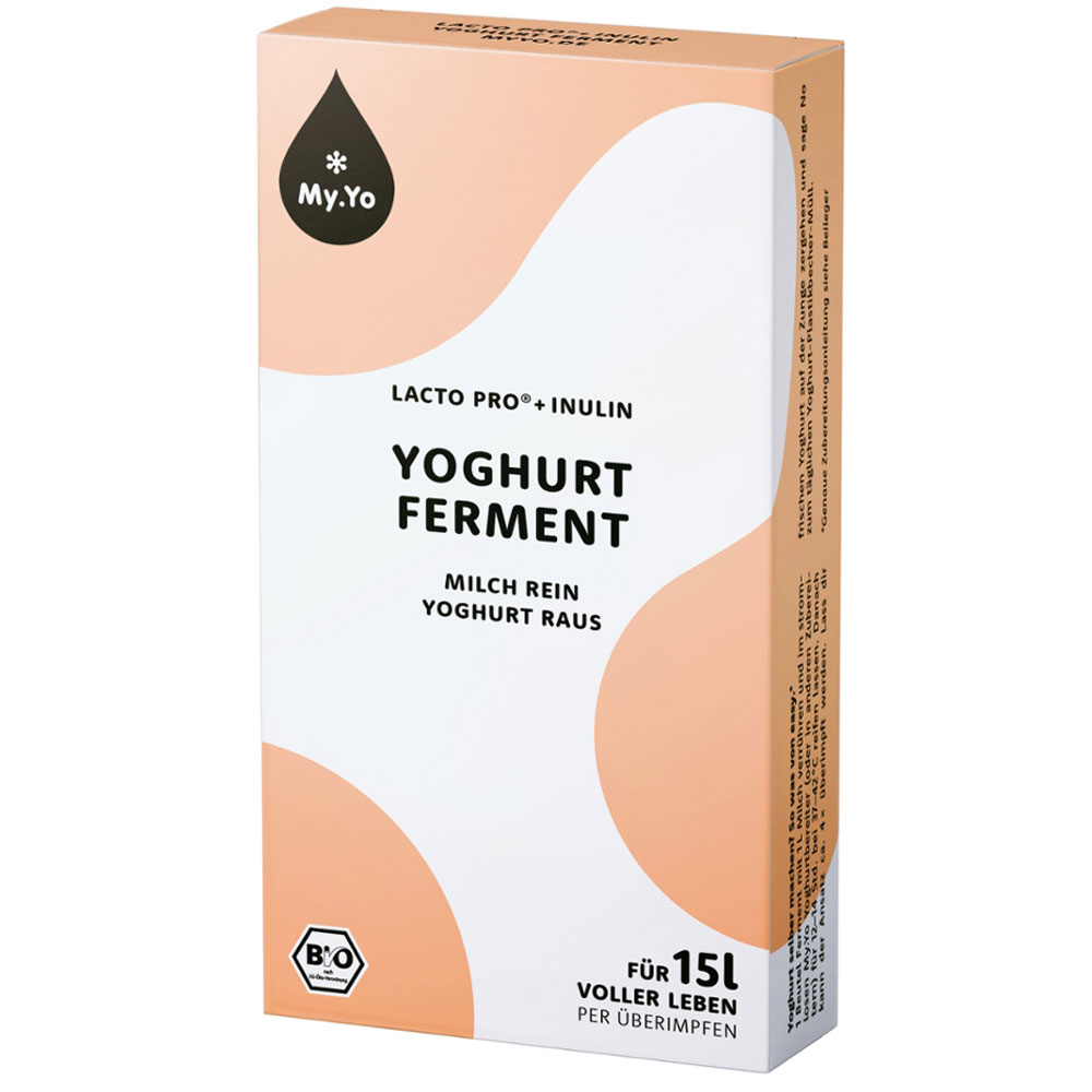 My.Yo Yoghurt Ferment Lacto+Inulin | Bio-Naturel.de