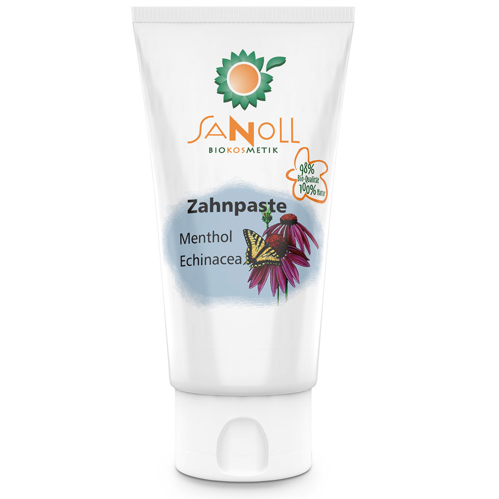 Sanoll Zahnpaste Menthol-Echinacea | Bio-Naturel.de
