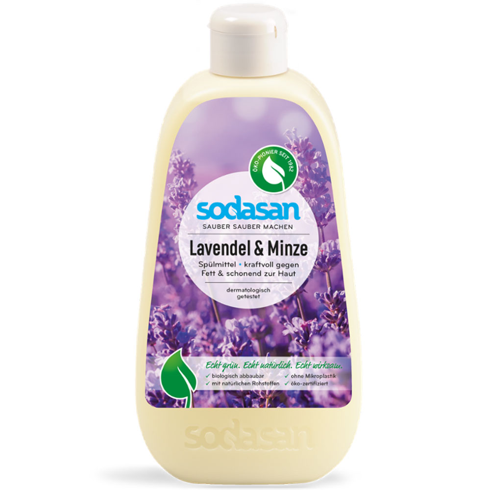 Sodasan Spülmittel Lavendel & Minze | Bio-Naturel.de