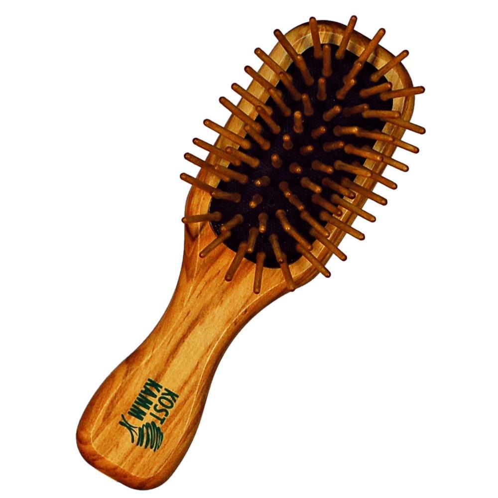 Kost Kamm Mini Holzbürste Holznoppen | Bio-Naturel.de