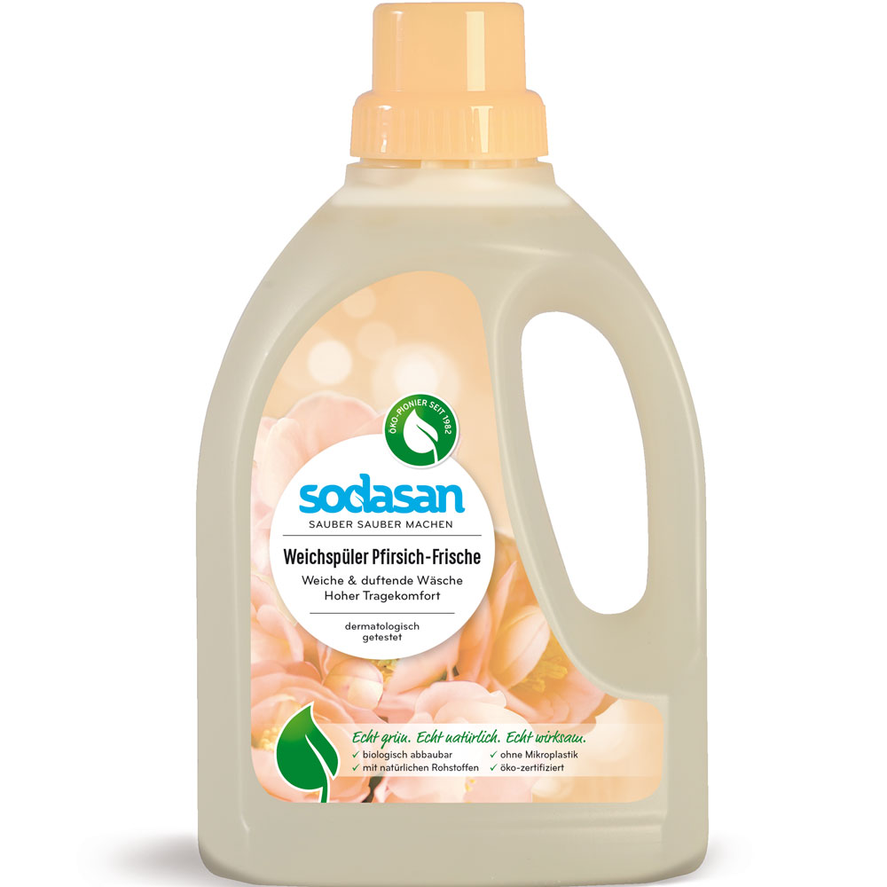 Sodasan Weichspüler Pfirsich | Bio-Naturel.de