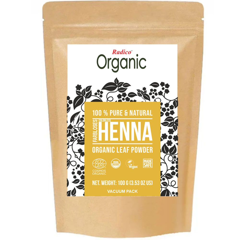 Radico Haarkur Farbloses Henna | Bio-Naturel.de