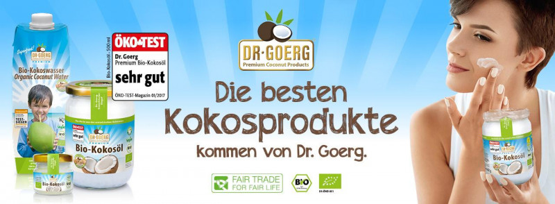 Hochwertige Bio-Kokosprodukte von Dr. Goerg | BioNaturel