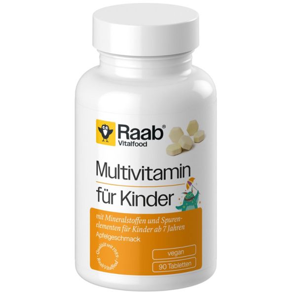 Raab Vitalfood Multivitamin für Kinder | Bio-Naturel.de