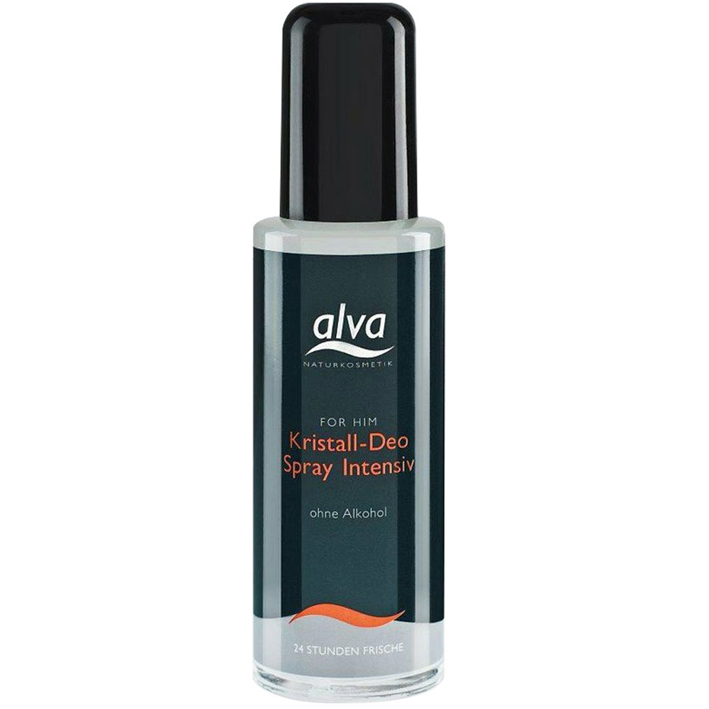 Alva FOR HIM Kristall Deo Intensiv Spray | Bio-Naturel.de